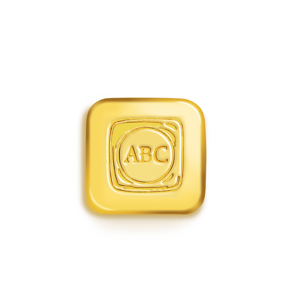 37.5g ABC Bullion Tael Cast Gold Bar .9999 - City Gold Bullion