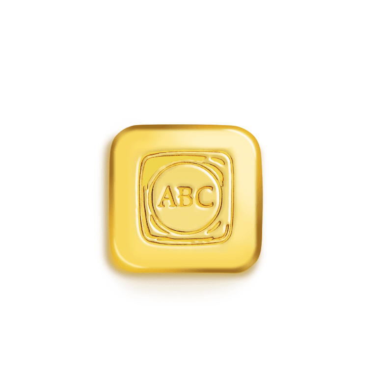 37.5g ABC Bullion Tael Cast Gold Bar .9999 - City Gold Bullion